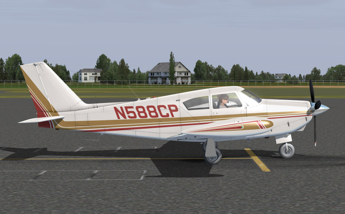 N588CP California girl. - The A2A Simulations Community