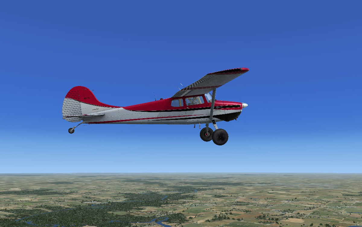 Repaint of Cessna C170 - AVSIM's Round the World Race Forum - The AVSIM ...